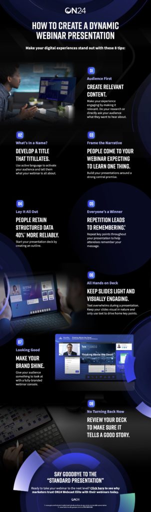 Steps to Create a Dynamic Webinar Presentation | Blog | ON24