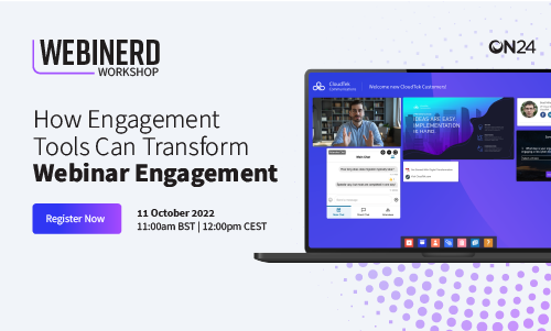 Webinerd Workshop: How Engagement Tools Can Transform Webinar ...