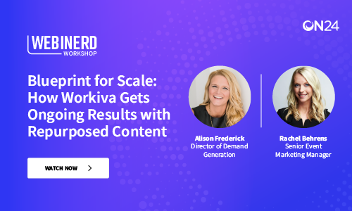 How Workiva Gets Ongoing Results | Resources | ON24