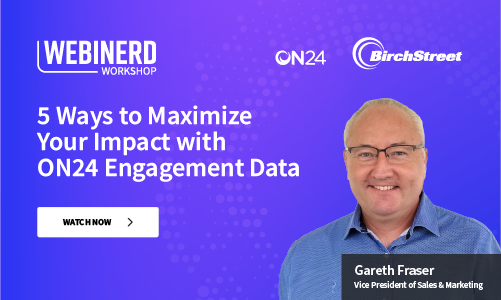 Webinerd Workshop: 5 Ways to Maximize Your Impact with ON24 Engagement ...