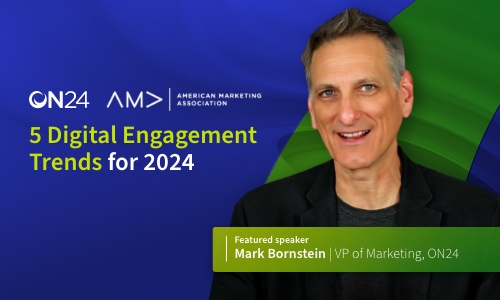 5 Digital Engagement Trends | Webinar | ON24