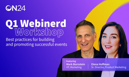 Best practices for building and promoting successful events | ON24