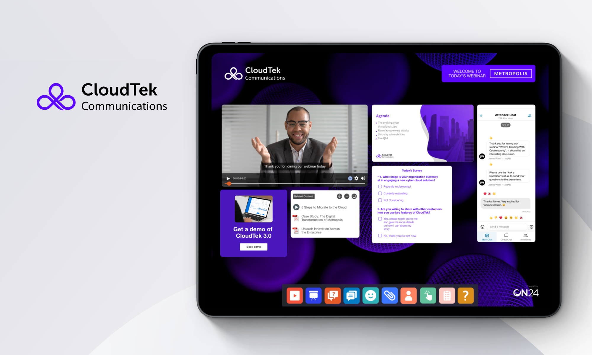 Customer engagement platform | Customer Case Study | ON24