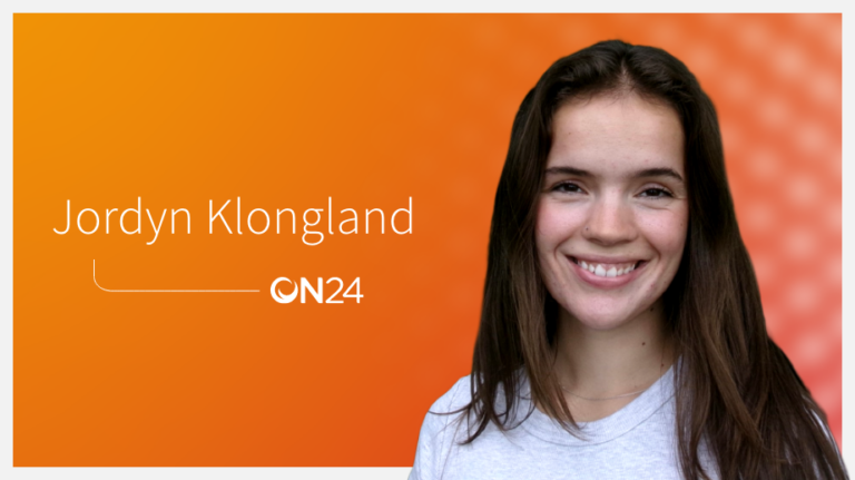 Meet ON24: Jordyn Klongland | ON24