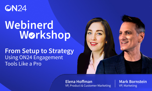 Webinerd Workshop | Webinar | ON24